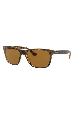 Ray-ban Wayfarer 57mm Polarized Sunglasses