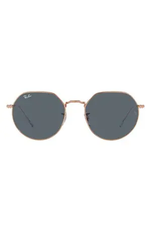 Ray-ban Ray-Ban Jack Round Frame Sunglasses Blue