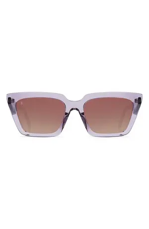 Raen RAEN Keera Cat Eye Sunglasses Hazy Lilac/ Agave Mirror