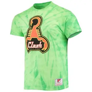Mitchell & Ness San Jose Clash Since '96 Tie-dye T-shirt