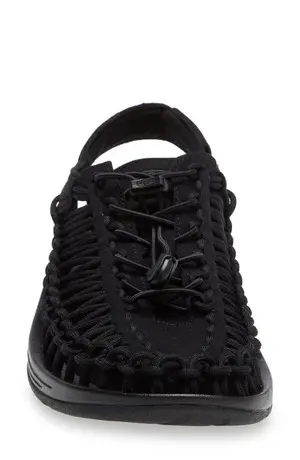 Keen Unek Two-cord Sandal - Black/black