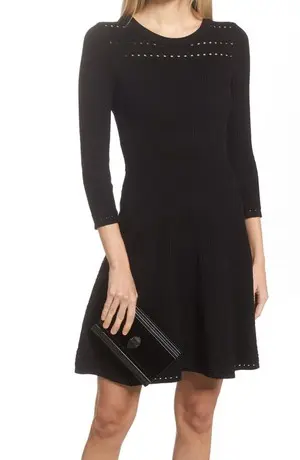 Kurt Geiger Party Eagle Drench Clutch - Black