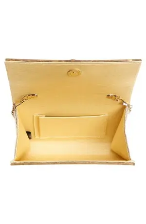 Kurt Geiger Party Eagle Drench Clutch - Gold