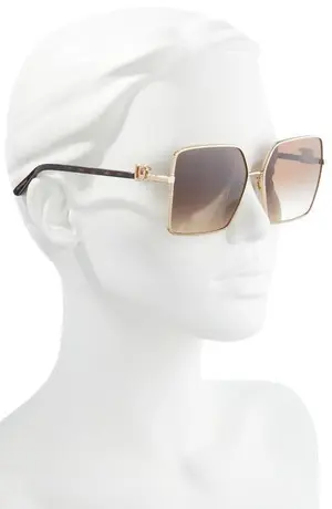 Dolce & Gabbana 60mm Square Sunglasses