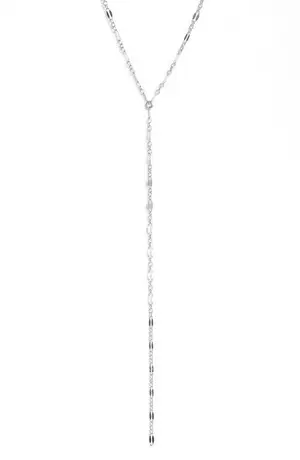 SET & STONES Phoebe Y-necklace - Silver