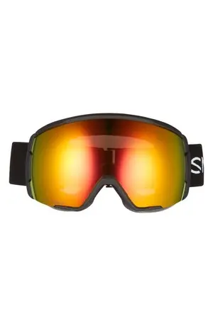 SMITH Smith Optics Proxy Snow Goggles Black Red Mirror