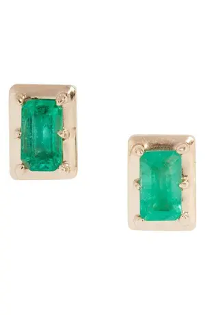 Anzie Emerald Earrings