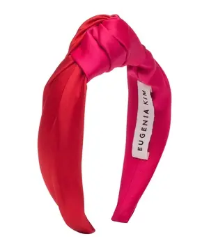 Eugenia Kim Karyn Two-tone Satin Knot Headband