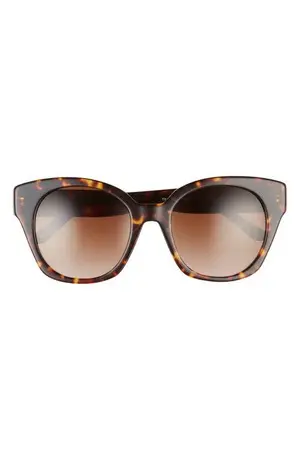 Tory Burch 52mm Gradient Cat Eye Sunglasses