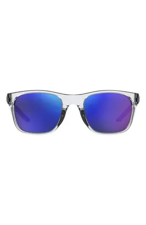 Under Armour Under Armour 55mm Square Sunglasses Crystal
