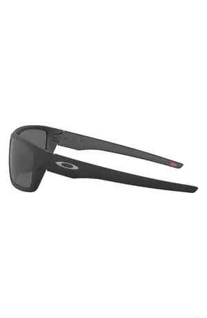 Oakley Drop Point™ 61mm Rectangular Sunglasses - Black