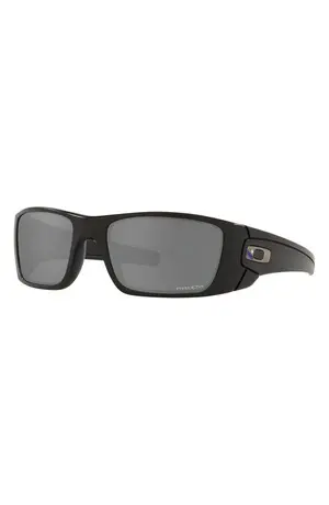 Oakley Fuel Cell Rectangular Sunglasses - Mat Black/ Prizm Black