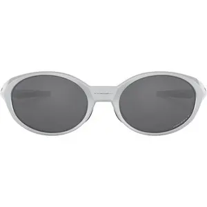 Oakley Oakley Prizm™ Eye Jacket™ Redux Polarized Oval Sunglasses Silver