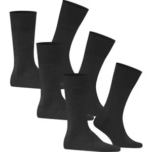 Falke Airport 3-pack Dress Socks - Anthra.mel
