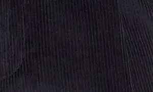 Berle Italian 8-wale Corduroy Pleated Trousers - Black