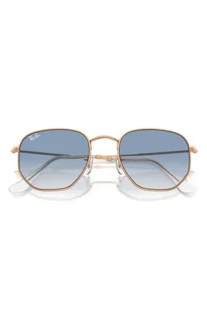Ray-ban 51mm Aviator Sunglasses - Blue Gradient