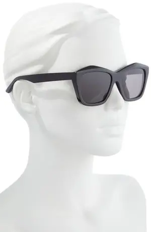 Balenciaga 57mm Rectangle Sunglasses