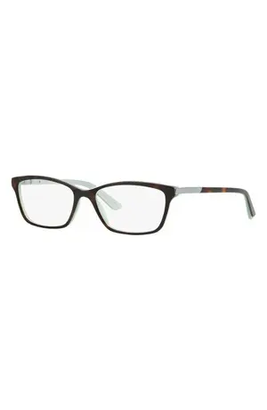 Ralph Lauren Square Eyeglasses - Blue Havana