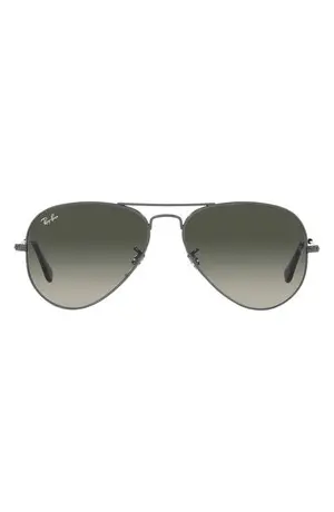 Ray-ban Ray-Ban Original Aviator Sunglasses Grey Flash