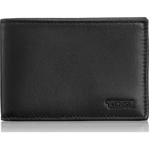 Tumi Delta Id Lock Shielded Slim Single Billfold - Black