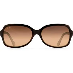 Maui Jim Cloud Break 56mm Polarized Sunglasses - Tortoise Peacock/blue/bronze