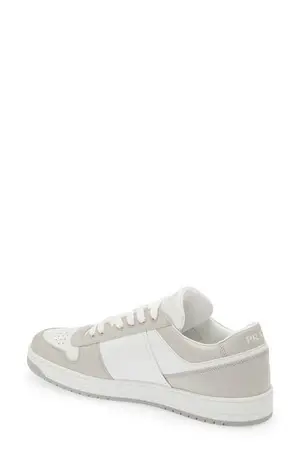 Prada Downtown Logo Low-top Sneakers - Bianco/cristallo