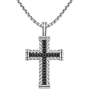 David Yurman Chevron Cross Pendant
