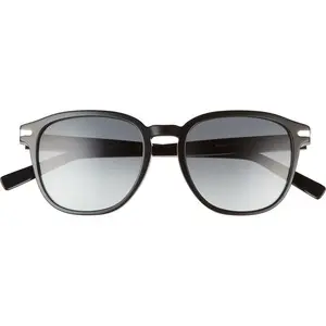 FERRAGAMO Rectangular Sunglasses - Black/blue Gradient