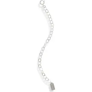 SET & STONES Extender Chain - Silver 4 In
