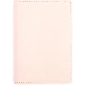 ROYCE NEW YORK Rfid Leather Passport Case Light Pink