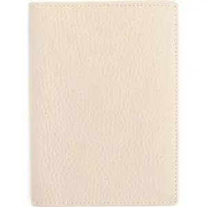 ROYCE NEW YORK Rfid Leather Passport Case Taupe