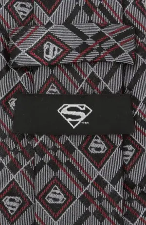 CUFFLINKS, INC. Superman Shield Silk Tie