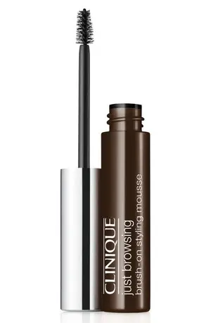 CLINIQUE Just Browsing Brush-on Tinted Brow Styling Mousse Tinted Brow Gel - Black/brown