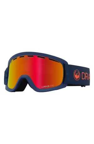 Dragon Lil D Base Ion 44mm Snow Goggles - Koa Llredion