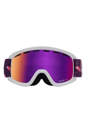 Dragon Lil D Base ION 44mm Snow Goggles Pop Rocket/ Purple Ion