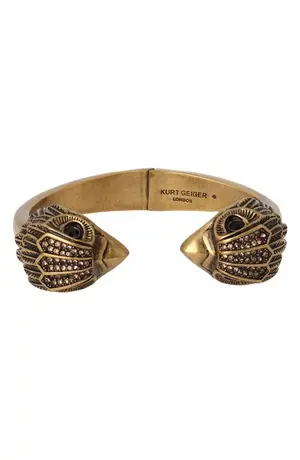 Kurt Geiger Kurt Geiger London Eagle Hinge Bangle Antique Gold