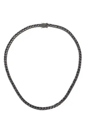 Kurt Geiger Kurt Geiger London Tennis Necklace Black Diamond