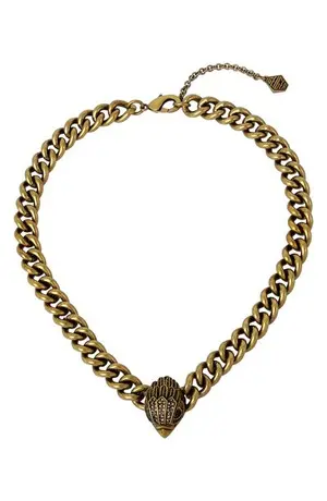 Kurt Geiger Kurt Geiger London Eagle Collar Necklace Crystal Dorado