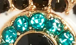 Kurt Geiger Evil Eye Huggie Drop Earrings