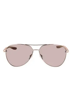 Nike City Mirrored Aviator Sunglasses - Rose Gold / Gold