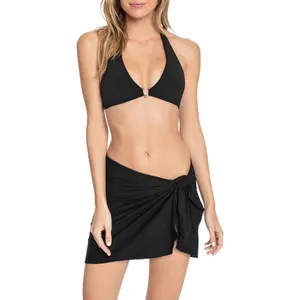 Robin Piccone Ava Pareo Cover-up - Black