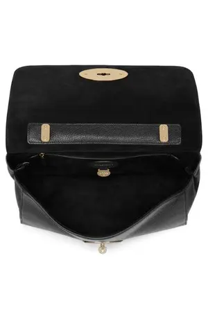Mulberry Medium Lily Convertible Leather Shoulder Bag - Black