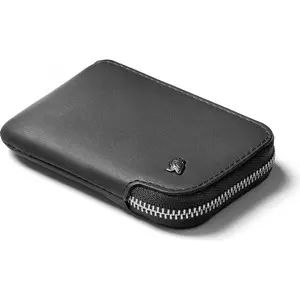 Bellroy Leather Card Pocket - Charcoal Cobalt