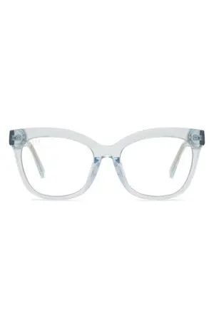 DIFF Winston Cat Eye Optical Glasses - Aqua Sea Crystal