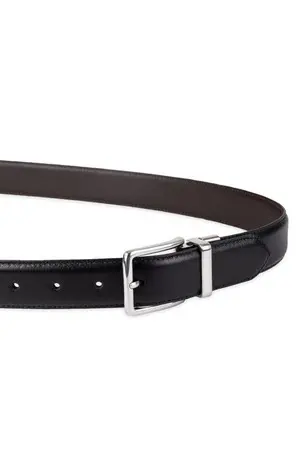 Cole Haan Reversible Leather Belt - Black/brown