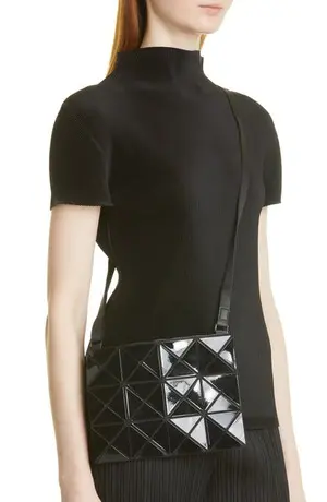 Issey Miyake Small Lucent Crossbody Bag - Black