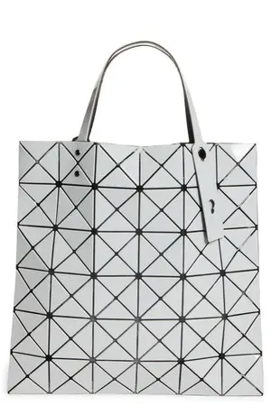 Issey Miyake Bao Bao Issey Miyake Lucent Tote Light Grey