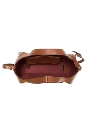 Stella McCartney Perforated Logo Faux Leather Satchel