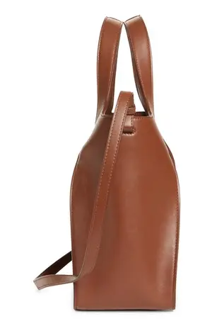 Stella McCartney Perforated Logo Faux Leather Satchel