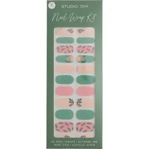 STUDIO OH! Festive Felines Nail Wrap Kit - No Color